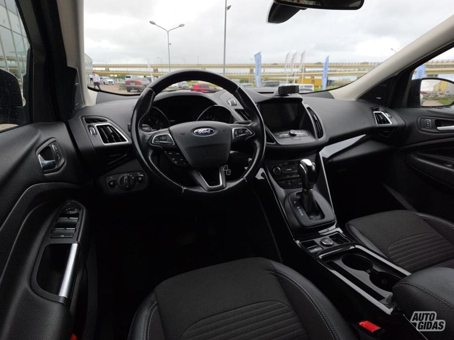 Grey Ford Kuga 2018 in Klaipeda, with an engine capacity of 2.00 L and mileage of 127 thousand km for 12500 €, photo 20 on AUTOMOTO.COM.LV