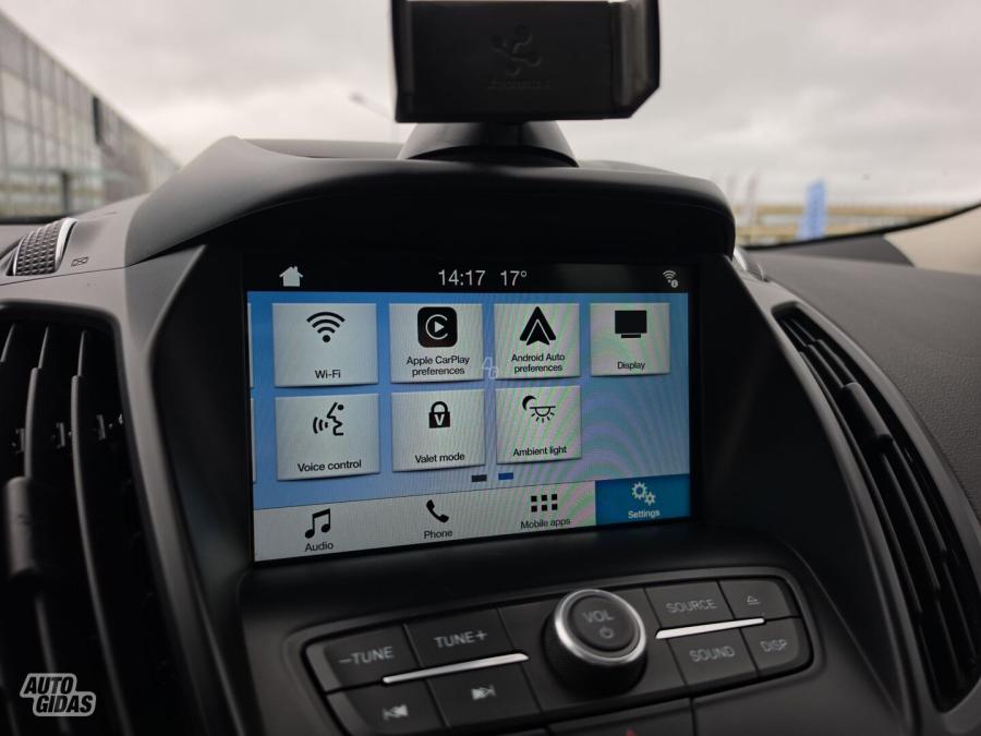 Grey Ford Kuga 2018 in Klaipeda, with an engine capacity of 2.00 L and mileage of 127 thousand km for 12500 €, photo 24 on AUTOMOTO.COM.LV