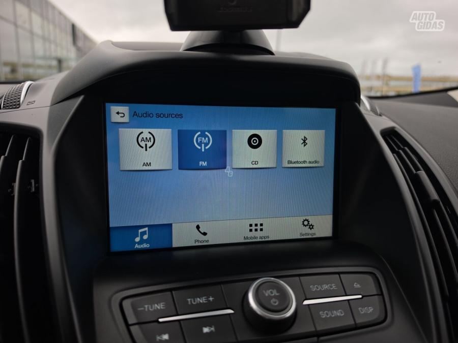 Grey Ford Kuga 2018 in Klaipeda, with an engine capacity of 2.00 L and mileage of 127 thousand km for 12500 €, photo 25 on AUTOMOTO.COM.LV