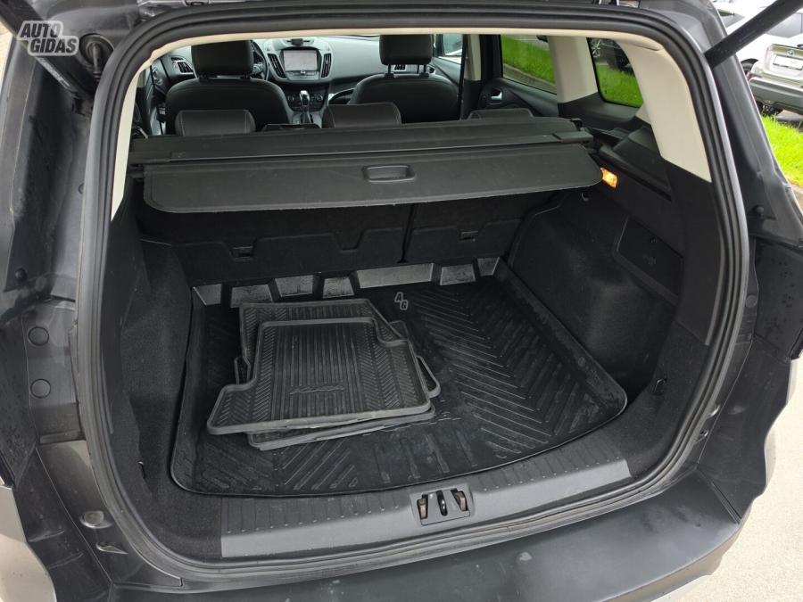 Grey Ford Kuga 2018 in Klaipeda, with an engine capacity of 2.00 L and mileage of 127 thousand km for 12500 €, photo 26 on AUTOMOTO.COM.LV