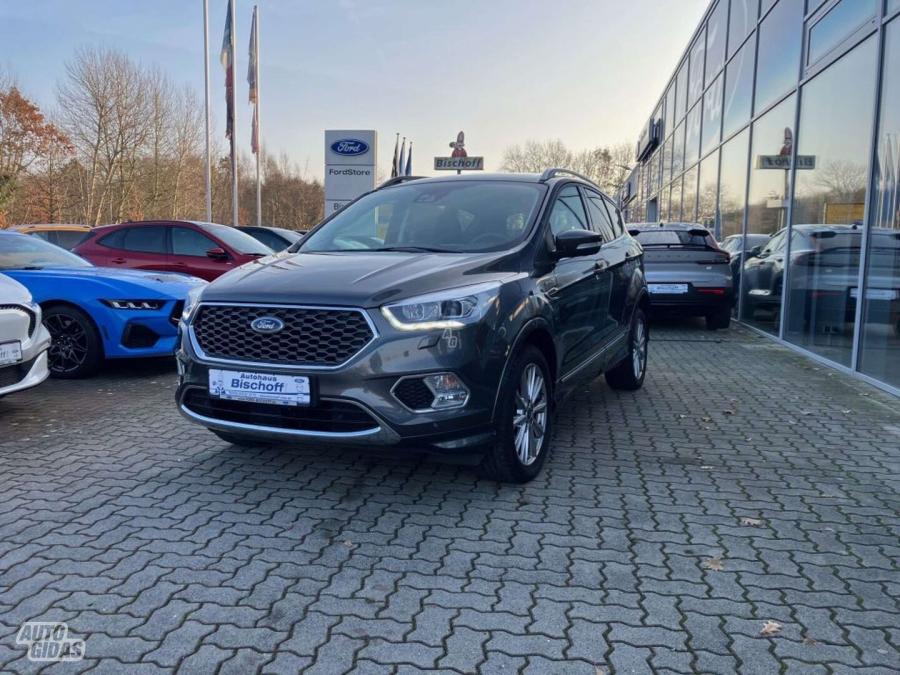 Grey Ford Kuga 2019 in Kaunas, with an engine capacity of 1.50 L and mileage of 82 thousand km for 22287 €, photo 1 on AUTOMOTO.COM.LV