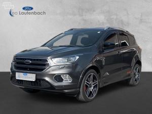 Grey Ford Kuga 2019 in Kaunas, with an engine capacity of 1.50 L and mileage of 65 thousand km for 21885 €, photo  on AUTOMOTO.COM.LV