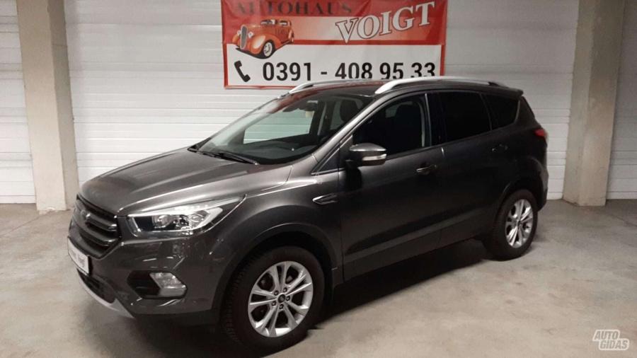 Grey Ford Kuga 2019 in Kaunas, with an engine capacity of 2.00 L and mileage of 70 thousand km for 22398 €, photo 1 on AUTOMOTO.COM.LV