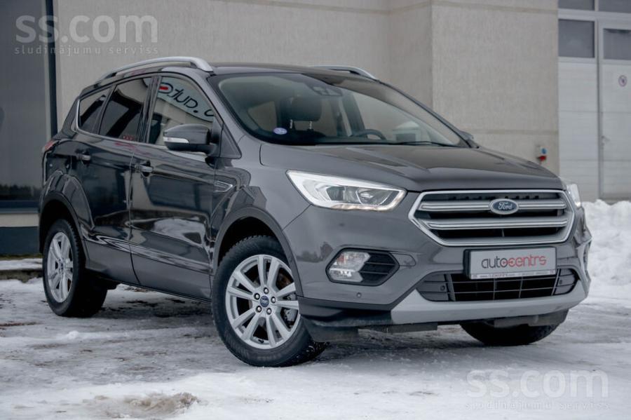 Grey Ford Kuga 2019 in Tukums, with an engine capacity of 1.50 L and mileage of 96 thousand km for 12495 €, photo 2 on AUTOMOTO.COM.LV
