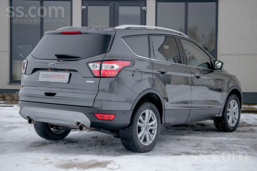 Grey Ford Kuga 2019 in Tukums, with an engine capacity of 1.50 L and mileage of 96 thousand km for 12495 €, photo 4 on AUTOMOTO.COM.LV