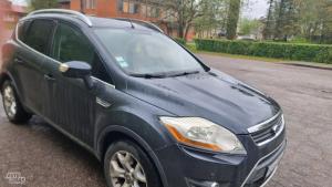 Grey Ford Kuga 2019 in Moletai, with an engine capacity of 2.00 L and mileage of 303 thousand km for 4500 €, photo 9 on AUTOMOTO.COM.LV