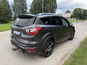 Grey Ford Kuga 2019 in Taurage, with an engine capacity of 2.00 L and mileage of 280 thousand km for 10200 €, photo 11 on AUTOMOTO.COM.LV
