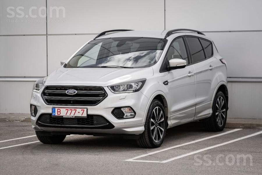 Pelēks Ford Kuga 2019 Rīga, ar dzinēja tilpumu 1.50 L un nobraukumu 113 tūkst. km par 15400 €, foto 1 vietnē AUTOMOTO.COM.LV