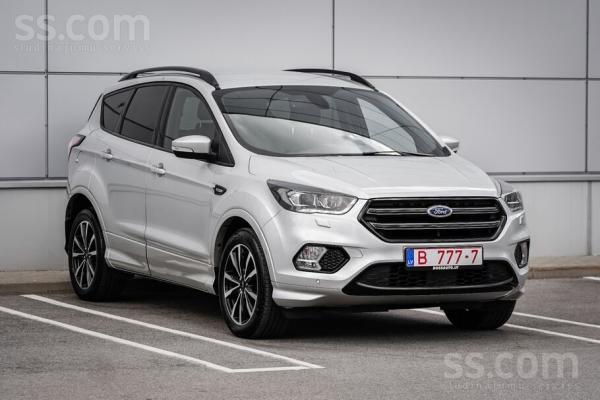 Pelēks Ford Kuga 2019 Rīga, ar dzinēja tilpumu 1.50 L un nobraukumu 113 tūkst. km par 15400 €, foto 4 vietnē AUTOMOTO.COM.LV