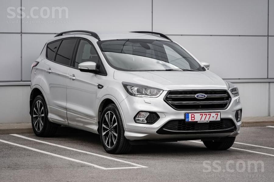 Pelēks Ford Kuga 2019 Rīga, ar dzinēja tilpumu 1.50 L un nobraukumu 113 tūkst. km par 15400 €, foto 4 vietnē AUTOMOTO.COM.LV