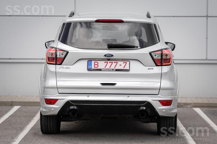 Pelēks Ford Kuga 2019 Rīga, ar dzinēja tilpumu 1.50 L un nobraukumu 113 tūkst. km par 15400 €, foto 6 vietnē AUTOMOTO.COM.LV