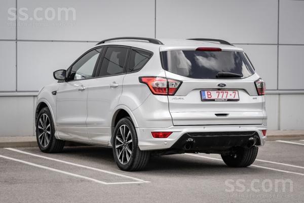 Pelēks Ford Kuga 2019 Rīga, ar dzinēja tilpumu 1.50 L un nobraukumu 113 tūkst. km par 15400 €, foto 7 vietnē AUTOMOTO.COM.LV