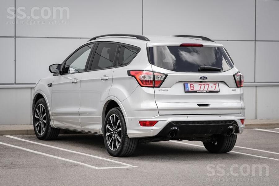 Pelēks Ford Kuga 2019 Rīga, ar dzinēja tilpumu 1.50 L un nobraukumu 113 tūkst. km par 15400 €, foto 7 vietnē AUTOMOTO.COM.LV