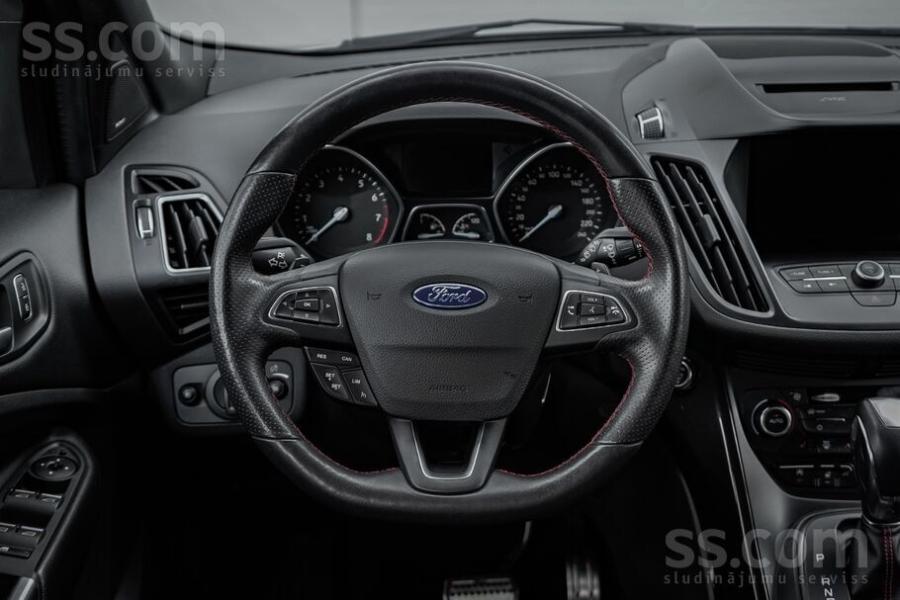 Pelēks Ford Kuga 2019 Rīga, ar dzinēja tilpumu 1.50 L un nobraukumu 113 tūkst. km par 15400 €, foto 22 vietnē AUTOMOTO.COM.LV