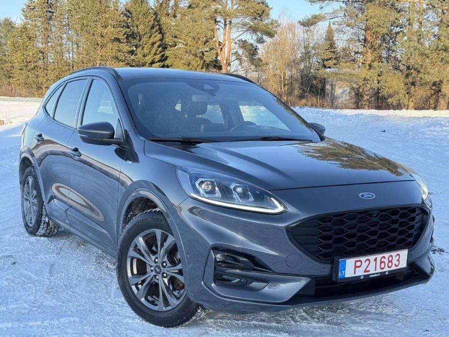Pelēks Ford Kuga 2020 Raseiniai, ar dzinēja tilpumu 1.50 L un nobraukumu 232 tūkst. km par 15550 €, foto 1 vietnē AUTOMOTO.COM.LV