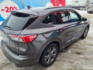 Grey Ford Kuga 2020 in Taurage, with an engine capacity of 1.50 L and mileage of 206 thousand km for 13250 €, photo 9 on AUTOMOTO.COM.LV