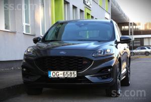 Grey Ford Kuga 2020 in Riga, with an engine capacity of 2.50 L and mileage of 198 thousand km for 17995 €, photo  on AUTOMOTO.COM.LV