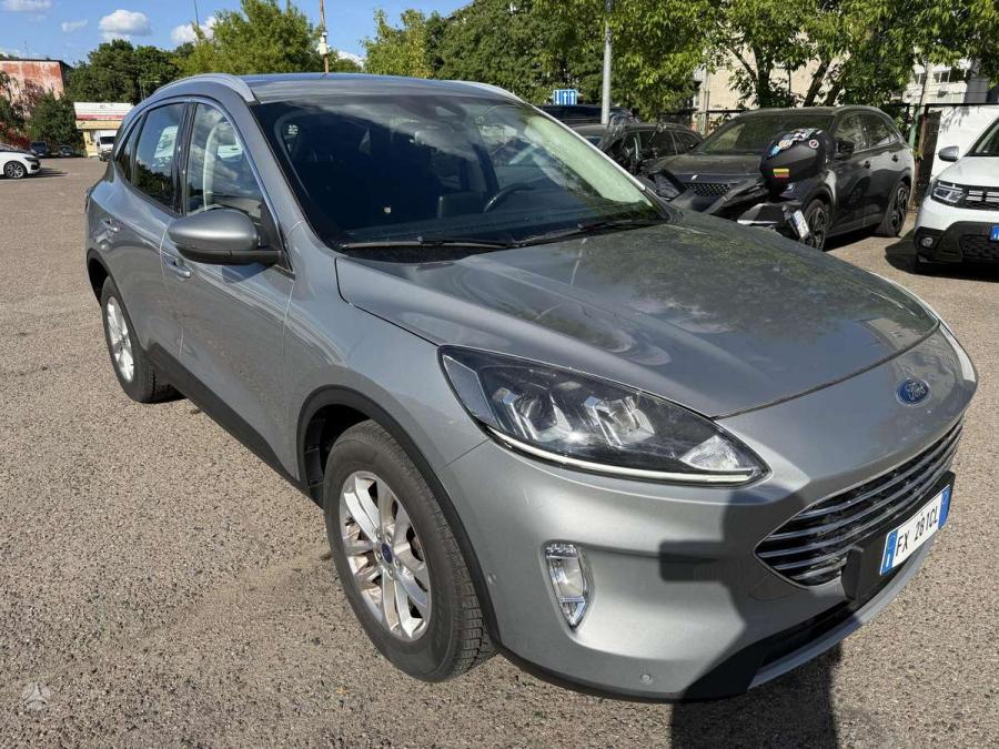 Grey Ford Kuga 2020 in Vilnius, with an engine capacity of 1.50 L and mileage of 188 thousand km for 8800 €, photo 1 on AUTOMOTO.COM.LV