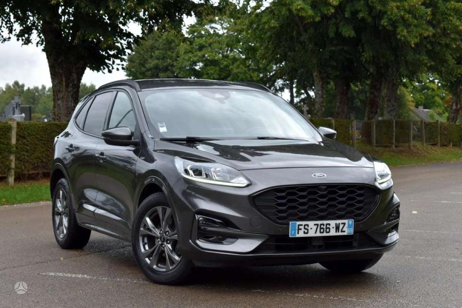 Pelēks Ford Kuga 2020 Tauragė, ar dzinēja tilpumu 2.00 L un nobraukumu 190 tūkst. km par 11700 €, foto 4 vietnē AUTOMOTO.COM.LV