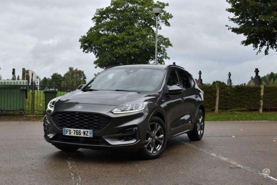 Pelēks Ford Kuga 2020 Tauragė, ar dzinēja tilpumu 2.00 L un nobraukumu 190 tūkst. km par 11700 €, foto 6 vietnē AUTOMOTO.COM.LV