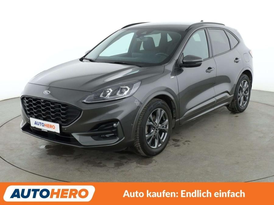 Pelēks Ford Kuga 2021 Kauņa, ar dzinēja tilpumu 1.50 L un nobraukumu 34 tūkst. km par 25902 €, foto 1 vietnē AUTOMOTO.COM.LV