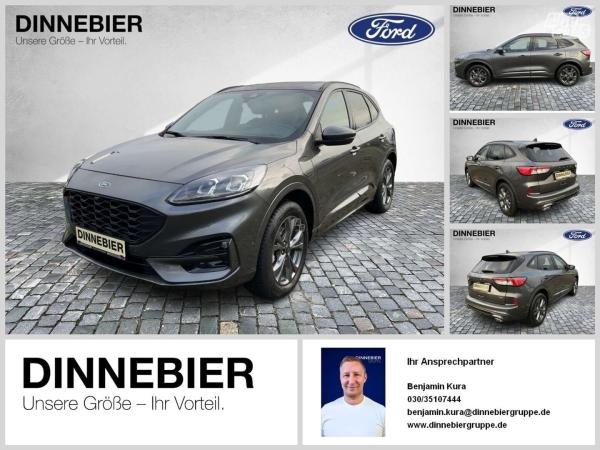 Pelēks Ford Kuga 2021 Kauņa, ar dzinēja tilpumu 2.50 L un nobraukumu 43 tūkst. km par 31961 €, foto 1 vietnē AUTOMOTO.COM.LV