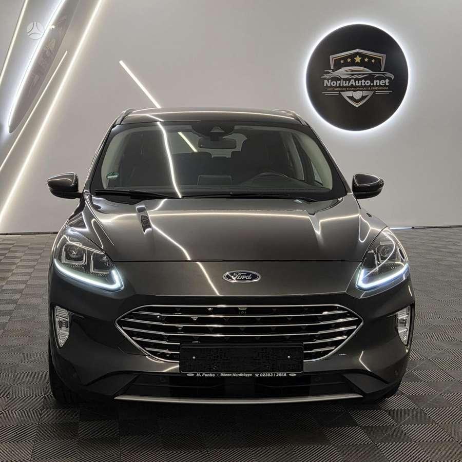 Grey Ford Kuga 2021 in Marijampole, with an engine capacity of 2.00 L and mileage of 82 thousand km for 17999 €, photo 27 on AUTOMOTO.COM.LV