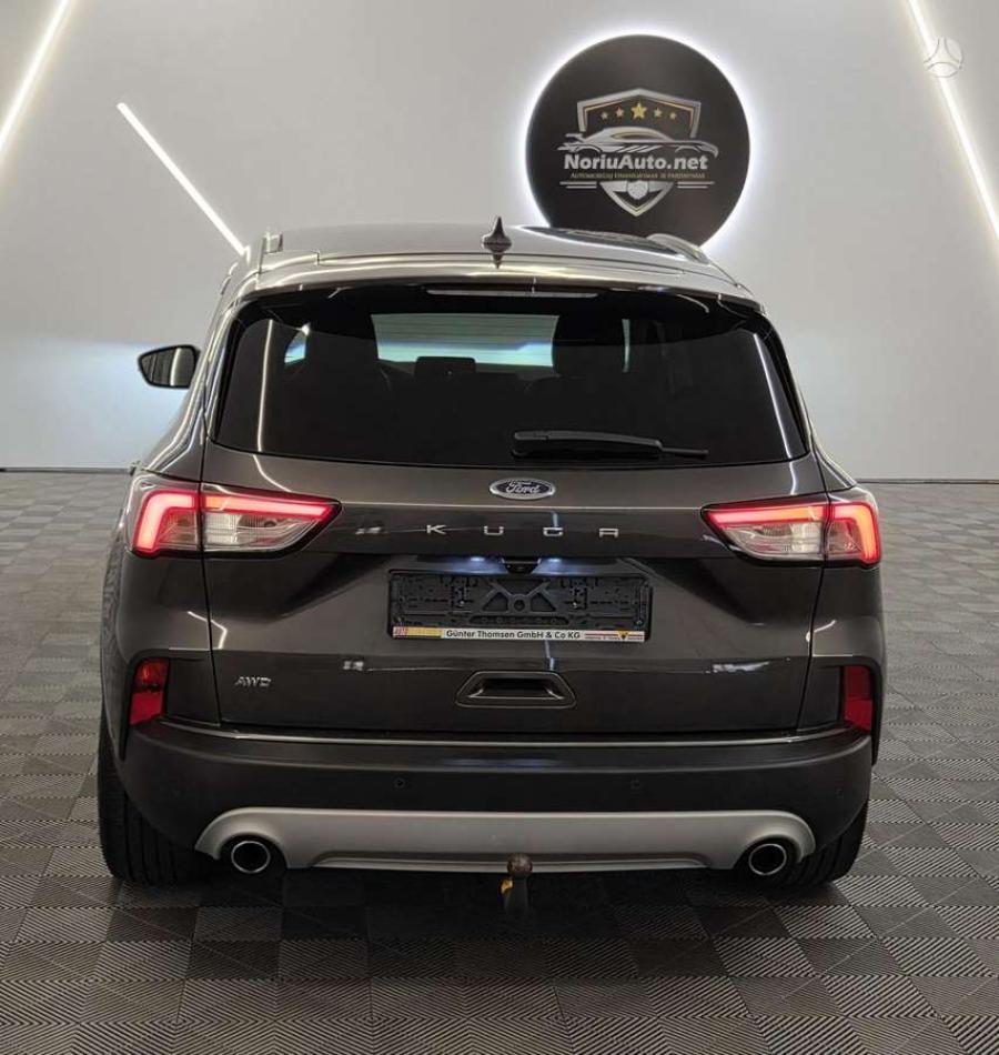 Grey Ford Kuga 2021 in Marijampole, with an engine capacity of 2.00 L and mileage of 82 thousand km for 17999 €, photo 39 on AUTOMOTO.COM.LV