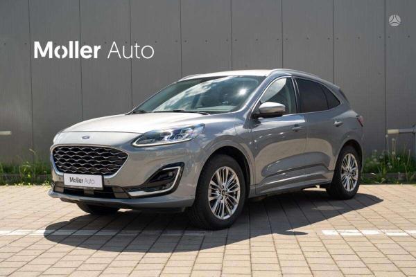 Grey Ford Kuga 2021 in Vilnius, with an engine capacity of 2.50 L and mileage of 78 thousand km for 23000 €, photo 1 on AUTOMOTO.COM.LV
