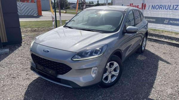 Grey Ford Kuga 2021 in Marijampole, with an engine capacity of 1.50 L and mileage of 164 thousand km for 9490 €, photo 1 on AUTOMOTO.COM.LV