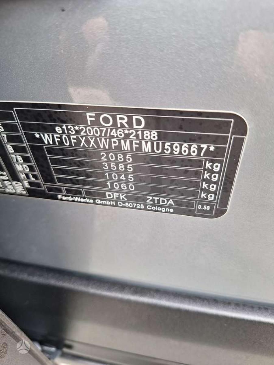 Pelēks Ford Kuga 2021 Tauragė, ar dzinēja tilpumu 1.50 L un nobraukumu 186 tūkst. km par 11300 €, foto 22 vietnē AUTOMOTO.COM.LV