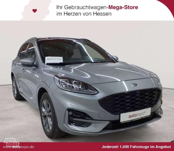Grey Ford Kuga 2022 in Kaunas, with an engine capacity of 2.00 L and mileage of 81 thousand km for 27025 €, photo 1 on AUTOMOTO.COM.LV