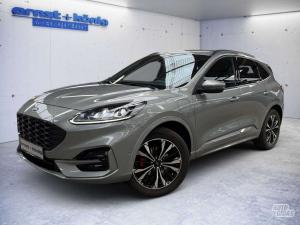 Pelēks Ford Kuga 2022 Kauņa, ar dzinēja tilpumu 2.50 L un nobraukumu 45 tūkst. km par 29600 €, foto  vietnē AUTOMOTO.COM.LV
