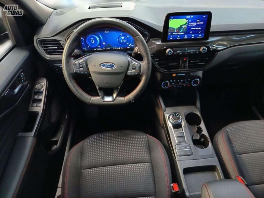 Grey Ford Kuga 2022 in Kaunas, with an engine capacity of 2.50 L and mileage of 82 thousand km for 27540 €, photo 9 on AUTOMOTO.COM.LV