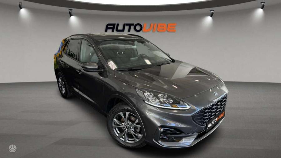 Pelēks Ford Kuga 2022 Viļņa, ar dzinēja tilpumu 2.50 L un nobraukumu 132 tūkst. km par 19888 €, foto 4 vietnē AUTOMOTO.COM.LV