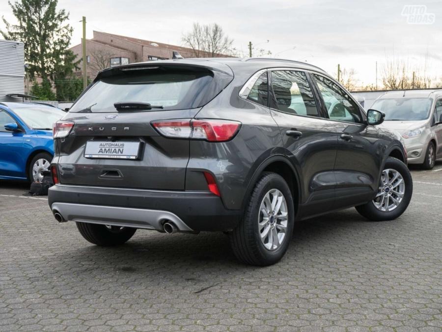 Grey Ford Kuga 2023 in Kaunas, with an engine capacity of 2.00 L and mileage of 13 thousand km for 29085 €, photo 2 on AUTOMOTO.COM.LV