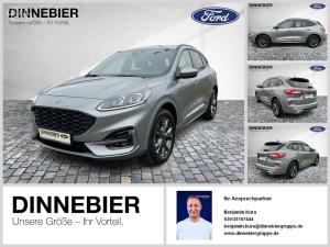 Grey Ford Kuga 2023 in Kaunas, with an engine capacity of 2.50 L and mileage of 59 thousand km for 33209 €, photo  on AUTOMOTO.COM.LV