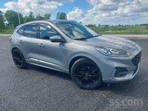 Pelēks Ford Kuga 2023 Jelgava, ar dzinēja tilpumu 2.00 L un nobraukumu 20 tūkst. km par 21950 €, foto  vietnē AUTOMOTO.COM.LV