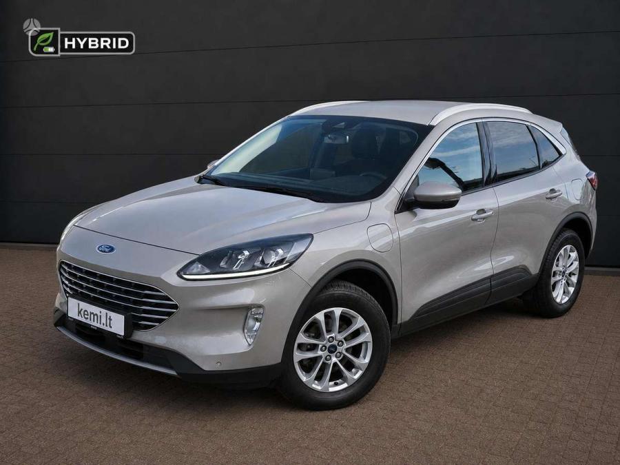 Grey Ford Kuga 2023 in Vilnius, with an engine capacity of 2.49 L and mileage of 89 thousand km for 20990 €, photo 1 on AUTOMOTO.COM.LV