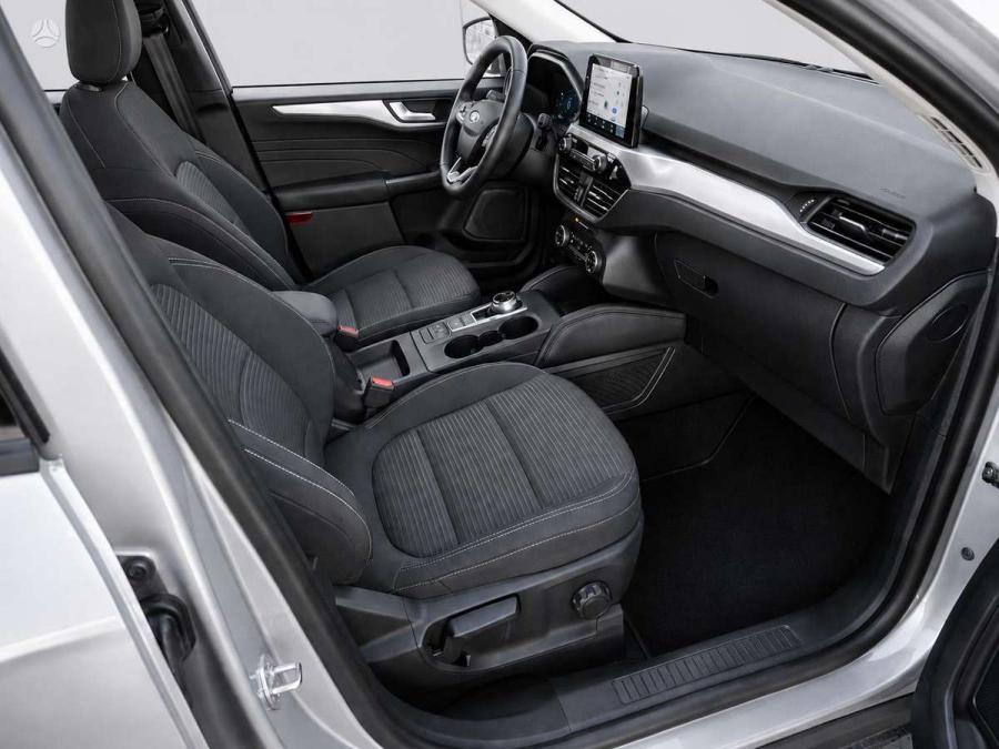 Grey Ford Kuga 2023 in Vilnius, with an engine capacity of 2.49 L and mileage of 89 thousand km for 20990 €, photo 17 on AUTOMOTO.COM.LV