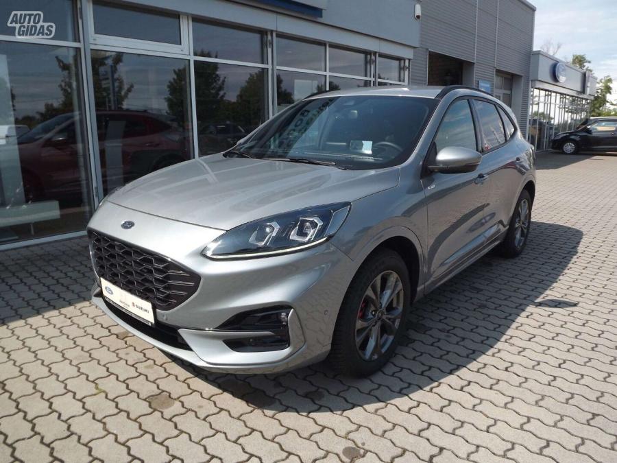 Grey Ford Kuga 2024 in Kaunas, with an engine capacity of 2.00 L and mileage of 28 thousand km for 32056 €, photo 2 on AUTOMOTO.COM.LV