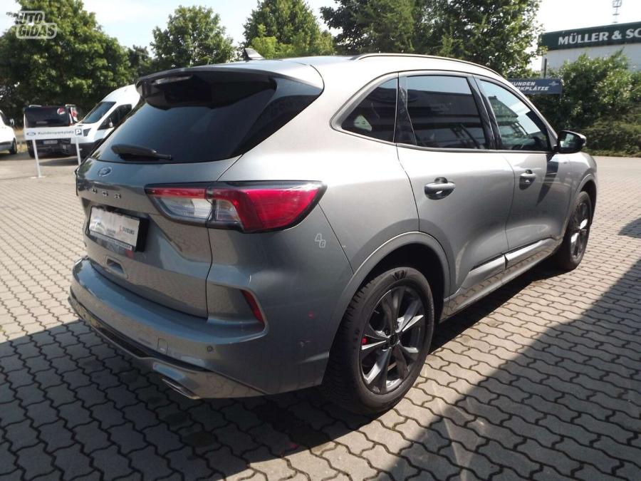 Grey Ford Kuga 2024 in Kaunas, with an engine capacity of 2.00 L and mileage of 28 thousand km for 32056 €, photo 4 on AUTOMOTO.COM.LV