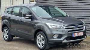 Grey Ford Kuga 2017 in Jelgava, with an engine capacity of 1.50 L and mileage of 98 thousand km for 10950 €, photo 1 on AUTOMOTO.COM.LV