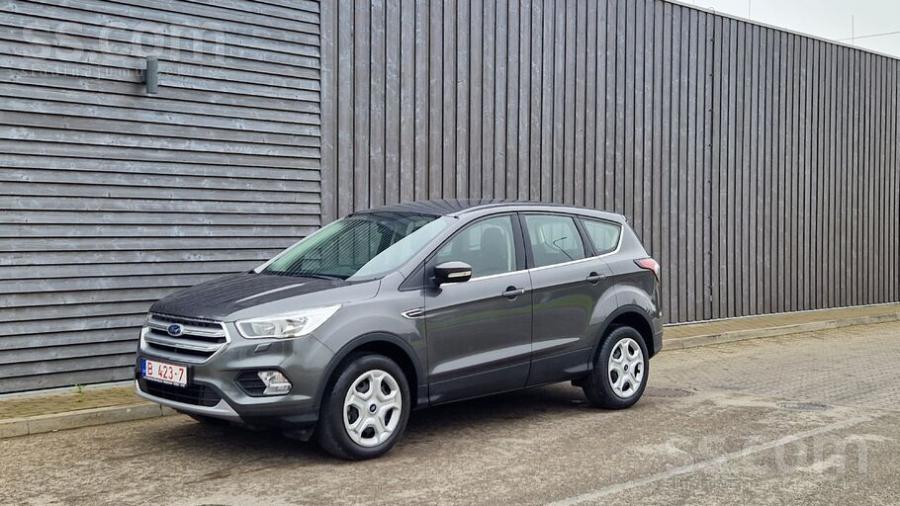 Grey Ford Kuga 2017 in Jelgava, with an engine capacity of 1.50 L and mileage of 98 thousand km for 10950 €, photo 8 on AUTOMOTO.COM.LV