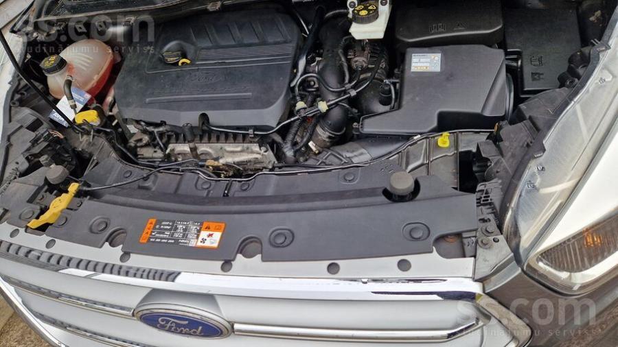 Grey Ford Kuga 2017 in Jelgava, with an engine capacity of 1.50 L and mileage of 98 thousand km for 10950 €, photo 32 on AUTOMOTO.COM.LV