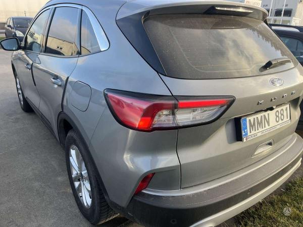 Grey Ford Kuga 2023 in Klaipeda, with an engine capacity of 1.50 L and mileage of 77 thousand km for 20500 €, photo 4 on AUTOMOTO.COM.LV