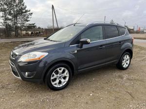 Grey Ford Kuga 2009 in Vilnius, with an engine capacity of 2.00 L and mileage of 236 thousand km for 4950 €, photo 2 on AUTOMOTO.COM.LV