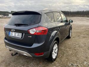 Grey Ford Kuga 2009 in Vilnius, with an engine capacity of 2.00 L and mileage of 236 thousand km for 4950 €, photo 4 on AUTOMOTO.COM.LV