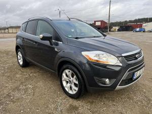 Grey Ford Kuga 2009 in Vilnius, with an engine capacity of 2.00 L and mileage of 236 thousand km for 4950 €, photo 5 on AUTOMOTO.COM.LV