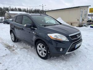 Pelēks Ford Kuga 2009 Viļņa, ar dzinēja tilpumu 2.00 L un nobraukumu 239 tūkst. km par 4700 €, foto  vietnē AUTOMOTO.COM.LV